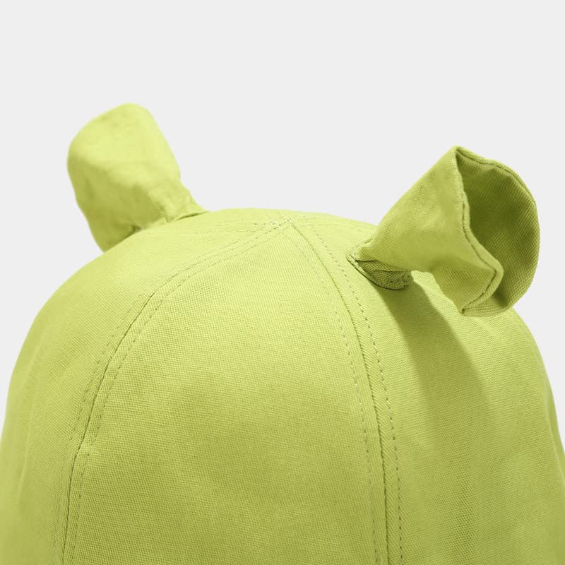 Shrek Bucket Hat for Women Men Summer Travel Beach Sun Hats Outdoor Cap Funny Cosplay Hat (Green)