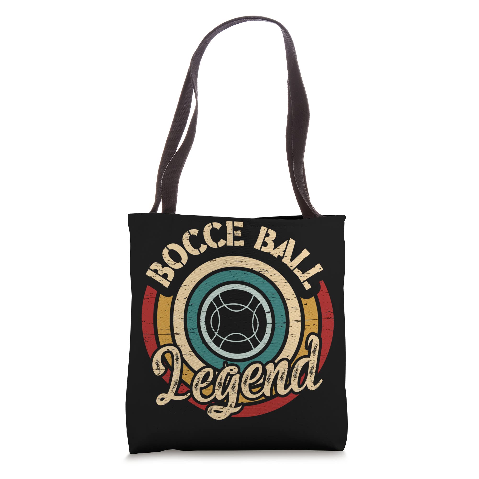 Retro Bocce Ball Legend Proud Italian Bocce Ball Tote Bag