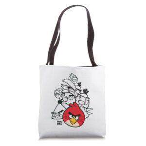 angry birds flock official merchandise tote bag