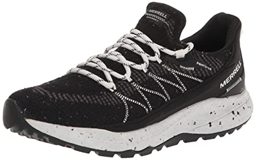 Merrell womens Bravada 2 Hiking Shoe, Black/White, 8 Wide US