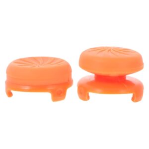 solustre 2pcs ps4ps5 joystick stick cover joystick grip covers thumb stick cover ps4controller silicone button cover thumb grips joystick grip button cover button cap