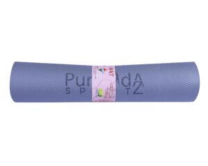 puravidasportz yoga mat 6mm (grey)