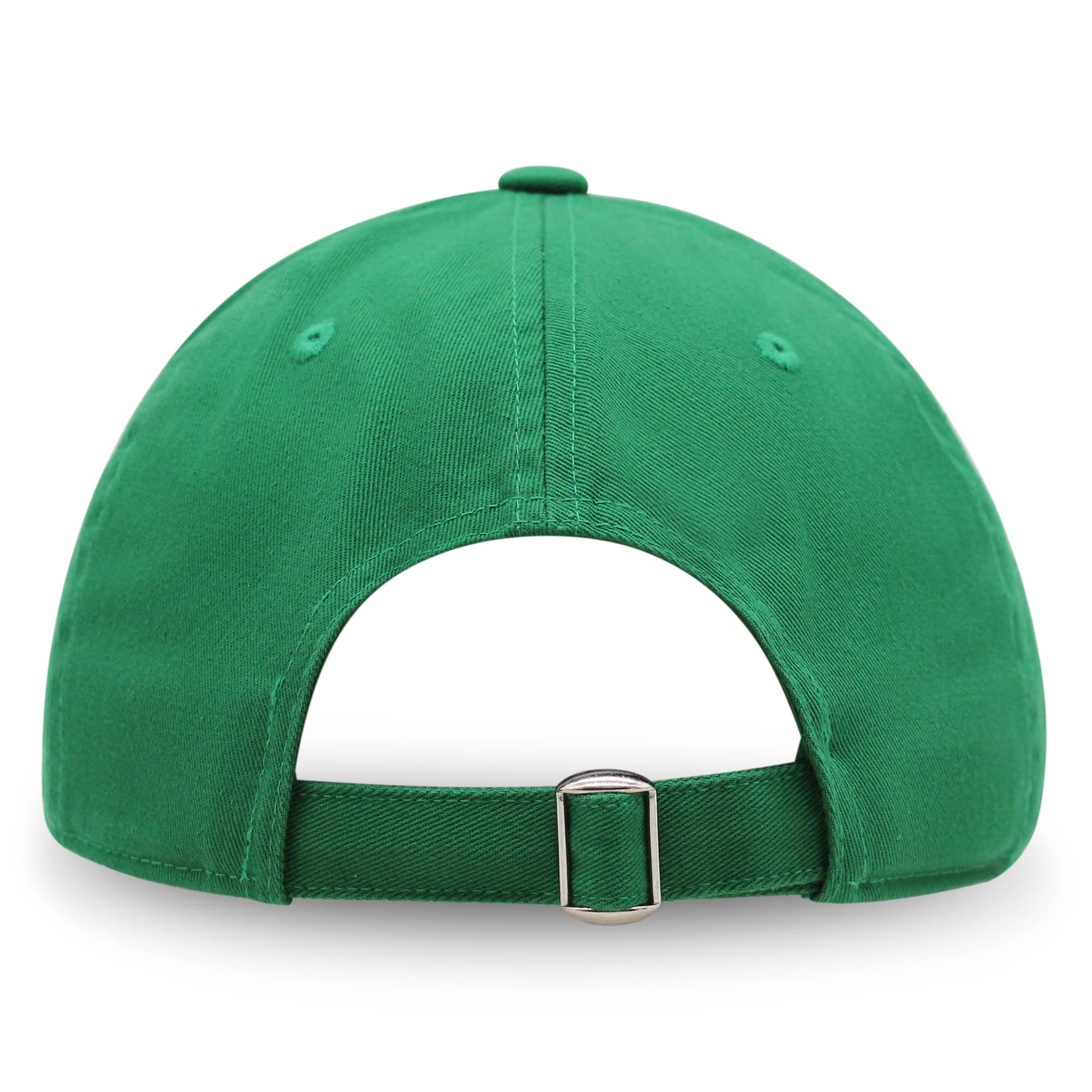 JPAK Skateboard Premium Dad Hat Embroidered Baseball Cap Skateboard Kelly Green