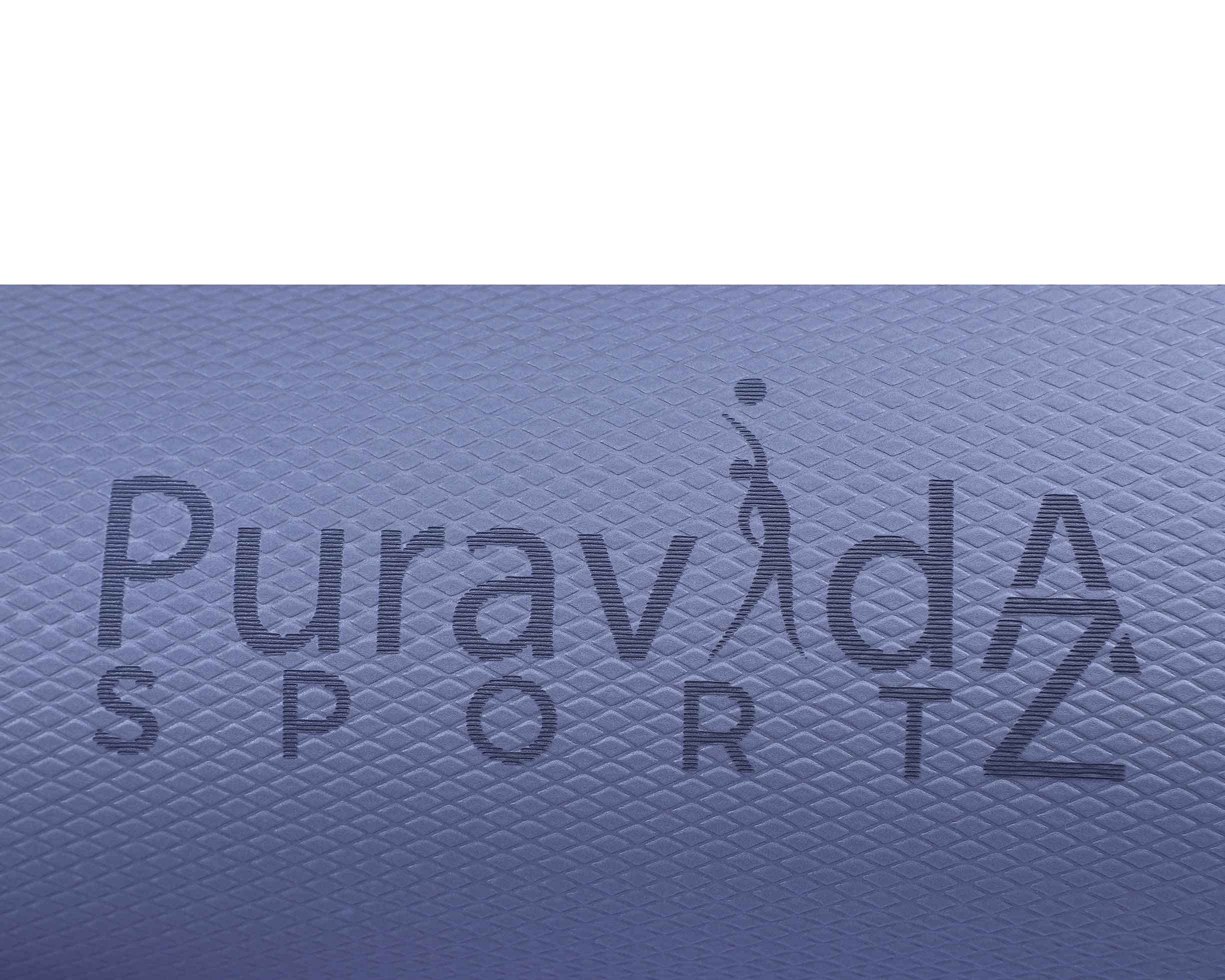 PuraVidaSportz Yoga Mat 6mm (Grey)