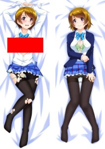 xugang love live! hanayo koizumi full body animation pillowcase dakimakura, 150x50cm peach skin/2way embracing body pillowcase full body animation pillowcase