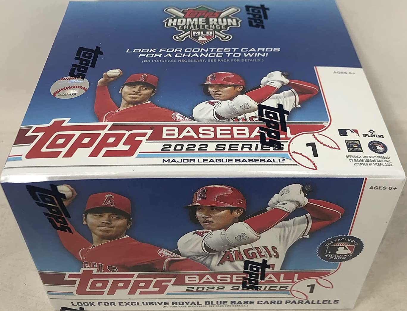 2022 Topps Baseball Series 1 Retail Display Box (24 Packs)