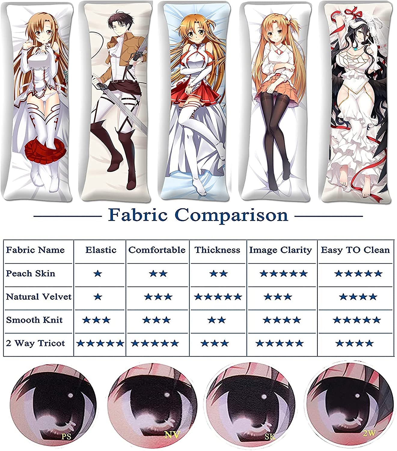 Xugang Love Live! Hanayo Koizumi Full Body Animation Pillowcase Dakimakura, 150x50cm Peach Skin/2WAY Embracing Body Pillowcase Full Body Animation Pillowcase