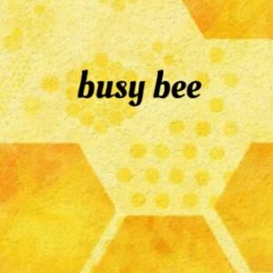 Busy Bee: Honeycomb Cover Notebook. College-Ruled Journal, Notebook, Diary, Trip Planner, Scratch Pad (120 pages - 6x9)