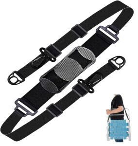 scooter shoulder strap compatible for carrying beach camping chair, electric scooter,kids folding bike,foldable bikes, balance bikes, yoga mat,adjustable should belt straps with non-slip shoulder pad