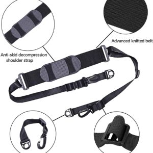 Scooter Shoulder Strap Compatible for Carrying Beach Camping Chair, Electric Scooter,Kids Folding Bike,Foldable Bikes, Balance Bikes, Yoga Mat,Adjustable Should Belt Straps with Non-Slip Shoulder Pad