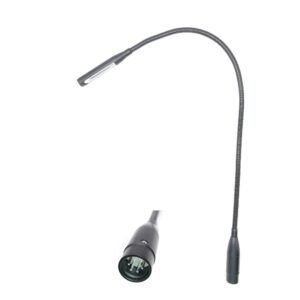 24 inch led lamp xlr 4pin dj gooseneck lamp for yamaha behringer mixer with 4-pin xlr connection (xlr 4pin port)