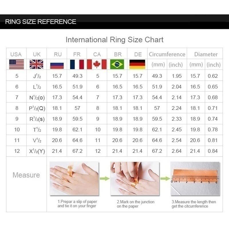 Alalaso Couple Rings Square Zircon Band Engagement Wedding Ring for Men Womens Valentine's Day Jewelry Sets (A-02, 9)