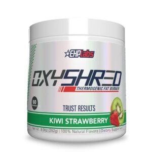 EHP Labs OxyShred + OxyGreens Bundle - Thermogenic Pre Workout Powder & Shredding Supplement, Clinically Proven Preworkout Powder - Daily Super Greens Powder, Spirulina Powder, Greens Superfood Powder