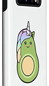 Galaxy S10 Uni Cado, Cute Avocado, Funny Unicorn, Guacamole, Vegan Case