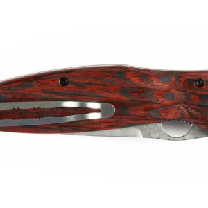 Mcusta Seki Japan MC-183G Leyasu Red & SPG2 San Mai Folding Hunter Knife