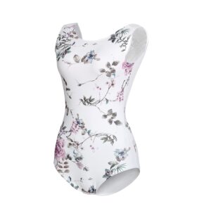 lanbodance girls and women's tank leotards for ballet dance gymnastics bodysuit