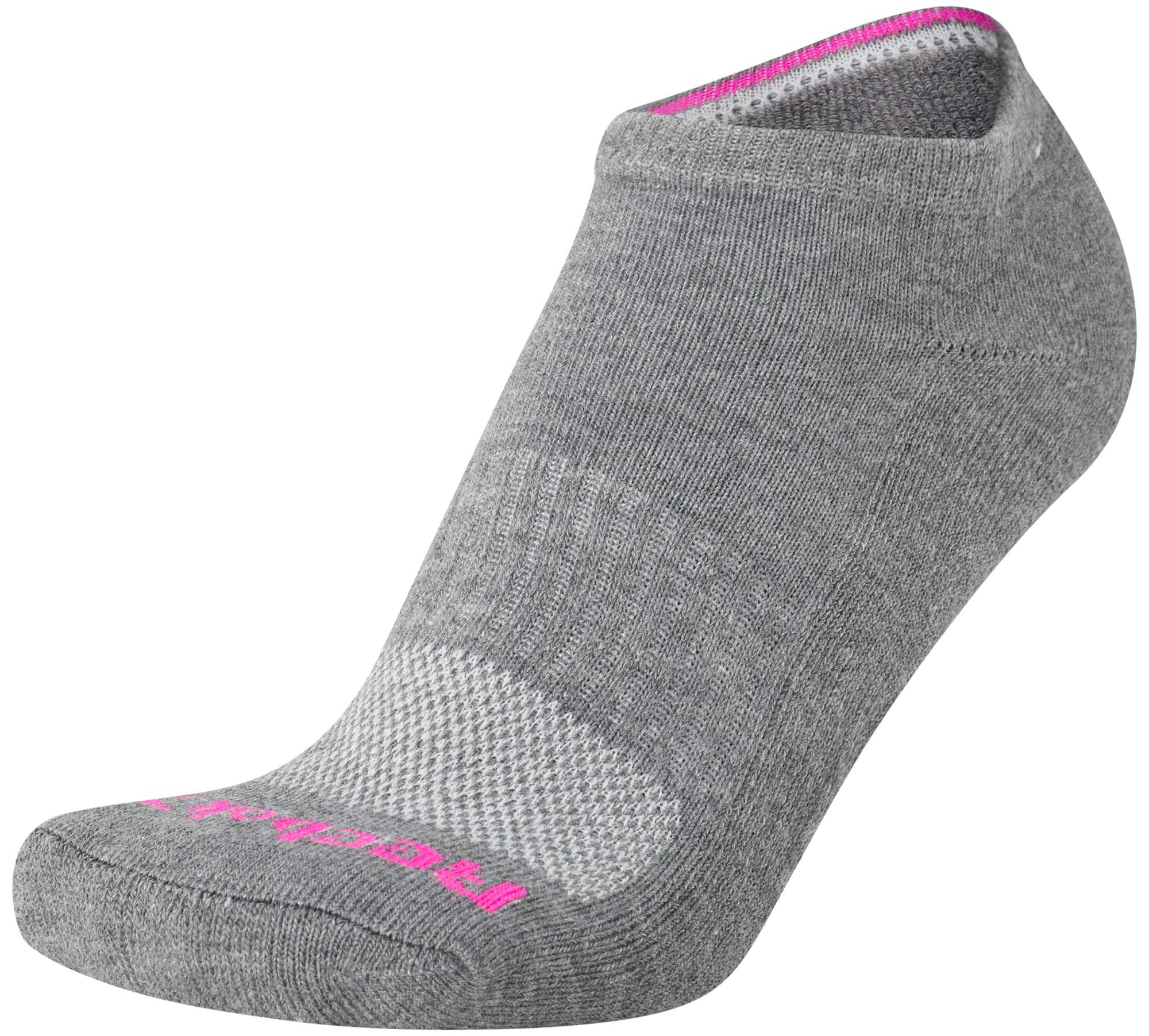 Reebok Women's Low Cut Socks - 12 Pack Performance Cushioned Comfort No Show Socks - Athletic Socks for Women (4-10), Size 4-10, BlackWhiteGrey