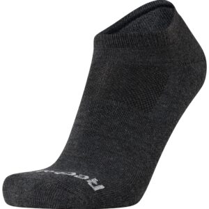 Reebok Men's Low Cut Socks - 12 Pack Performance Cushion Comfort No Show Socks - Breathable Athletic Socks for Men (6-12.5), Size 6-12.5, All Grey