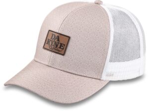 dakine crossing curved bill trucker - tan, one size