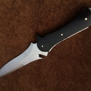 SUFI Custom Handmade 5160 Spring Steel RE4 Krauser Knife, Hunting knife, Gaming Knife, Medium Sized 2