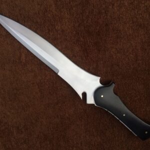 SUFI Custom Handmade 5160 Spring Steel RE4 Krauser Knife, Hunting knife, Gaming Knife, Medium Sized 2