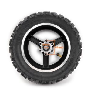 L-faster 10x3.0 Inflatable Wheel with Mountain Tyre and Inner Tube Compatible with Disc Brake for Off-Road Electric Scooter