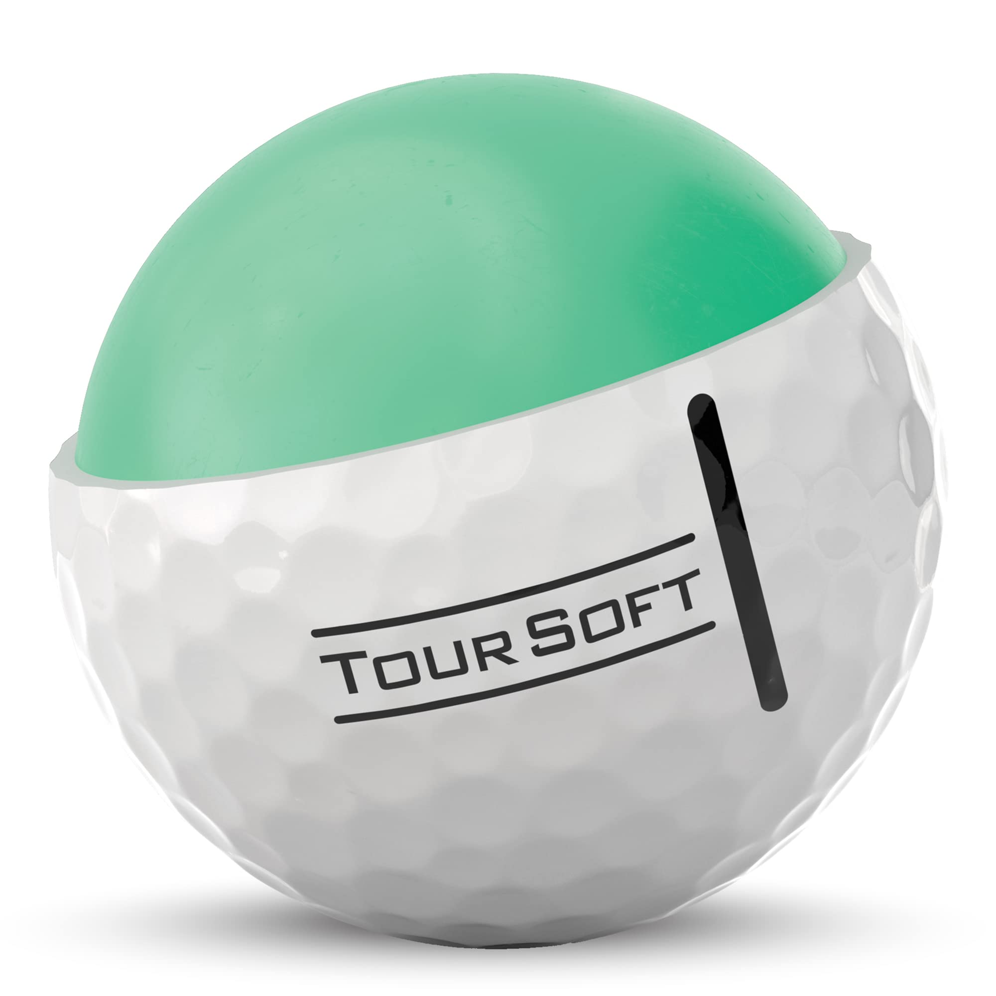 Titleist Tour Soft Golf Balls, White (One Dozen)