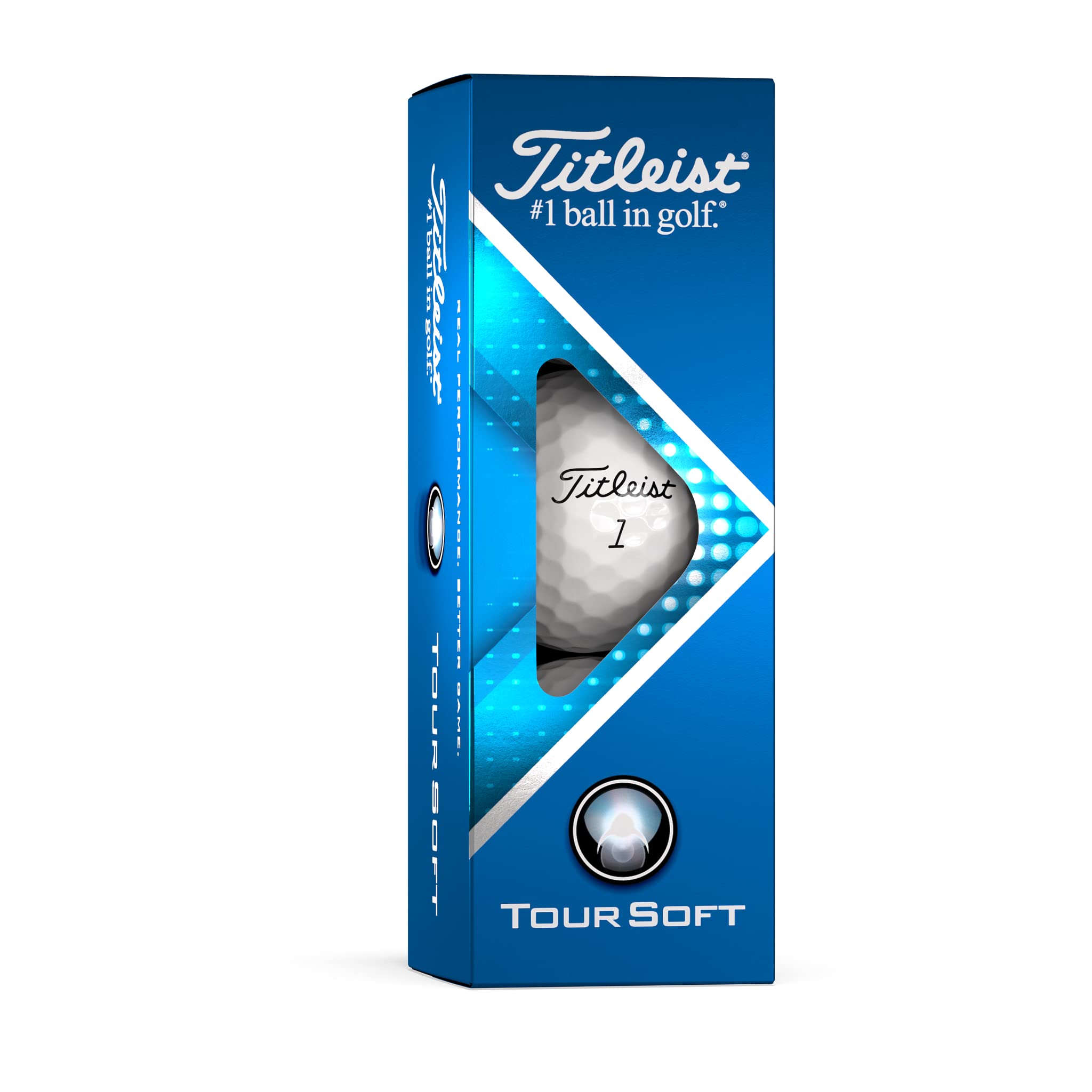 Titleist Tour Soft Golf Balls, White (One Dozen)