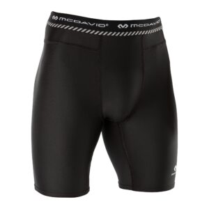 mcdavid basketball compression short black xl