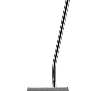 Bell H-360 Half-Offset CNC Milled Upright Lie Face Balance Golf Putter (76 Degree Lie) + Winn Dri-Tac Dark Gray Standard Grip | Made in USA (Right, 36)