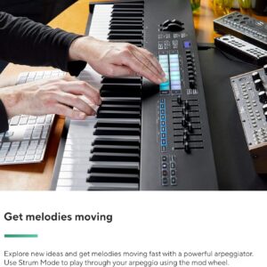 Novation Launchkey 88 [MK3] - premium 88-note MIDI keyboard for expressive music creation