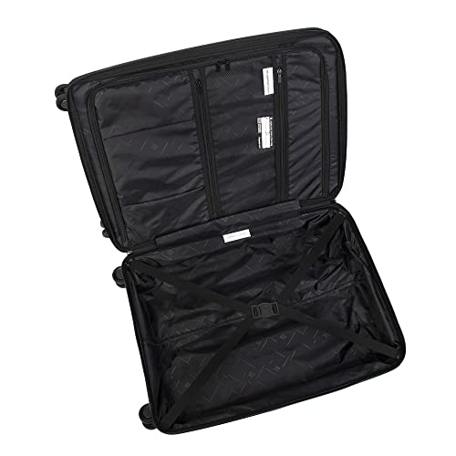 it luggage Momentous 25" Hardside Checked 8 Wheel Expandable Spinner, Tibet Lan