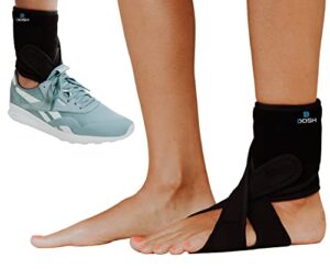 dosh afo foot drop brace - drop foot braces - foot drop brace for walking - afo brace - drop foot brace for walking - ankle foot orthosis for foot drop – foot drop orthosis – (left- one size)