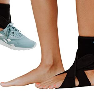 Dosh AFO Foot Drop Brace - Drop Foot Braces - Foot Drop Brace for Walking - AFO Brace - Drop Foot Brace for Walking - Ankle Foot Orthosis for Foot Drop – Foot Drop Orthosis – (Left- One Size)