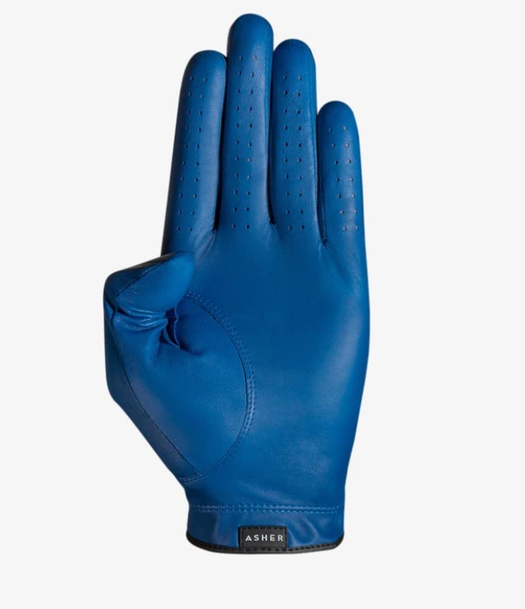 Asher Men's Premium Cobalt Golf Glove - XL (goes on Left Hand)