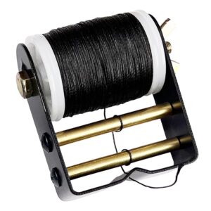 - QI HUO JU - Bowstring Serving Thread String Serving Jig 131 yard/120m Archery Bow String Serving Tool 3-Strands String Thread for Tying Peep Sight Nock Accessories (Black)