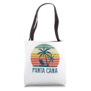 punta cana tshirt dominican republic 2024 beach souvenir tote bag