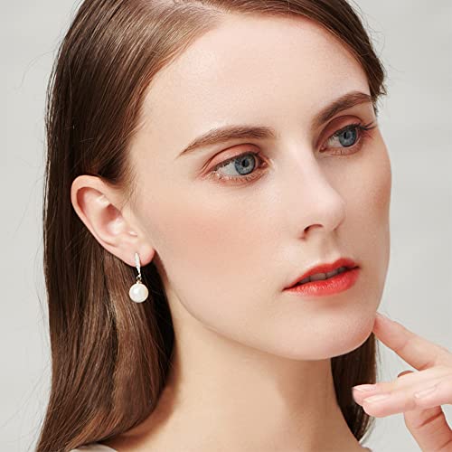 Pearl Drop Clip On Earrings for Women Not Pierced Clip On Pearl Earrings