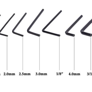 Meideal 13pcs Guitar Allen Wrench Set, Includes 4mm & 5mm Lengthened Truss Rod Allen Wrenches and 7mm & 8mm Truss Rod Hex Box Wrenches, for Guitar Bass Neck Bridge Nut Screw Adjustment