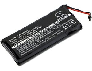 replacement battery for hac-bpjpa-c0 hac-006,compatible with nin hac-a-jcl-c0 hac-a-jcr-c0 switch controller hac-016 hac-015 battery (450mah)