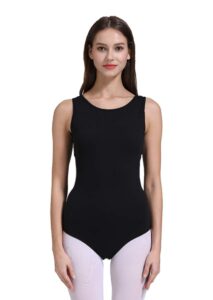 lanbodance women's ballet tank leotards gymnastics dance adult leotard bodysuit