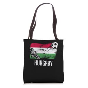 hungary flag jersey hungarian soccer team hungarian tote bag