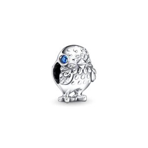 njxinjiabo sparkling cute chick charms for women charm bracelets, 925 sterling silver animal mother's day halloween birthday christmas jewelry gift for girls