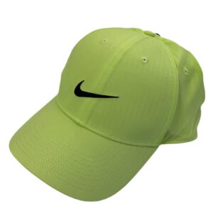 nike adult men's legacy91 golf dri fit moisture wicking adjustable cap hat (lemon)