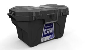 attwood powerguard pro – marine grade weather resistant battery box designed for marine, rv, camping, solar and more – 24/27 series batteries, 9070-7,black