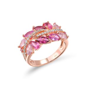 santuzza 925 sterling silver twisted vine ring 14k rose gold plated marquise created pink sapphire simulated diamond engagement wedding rings for women (8)