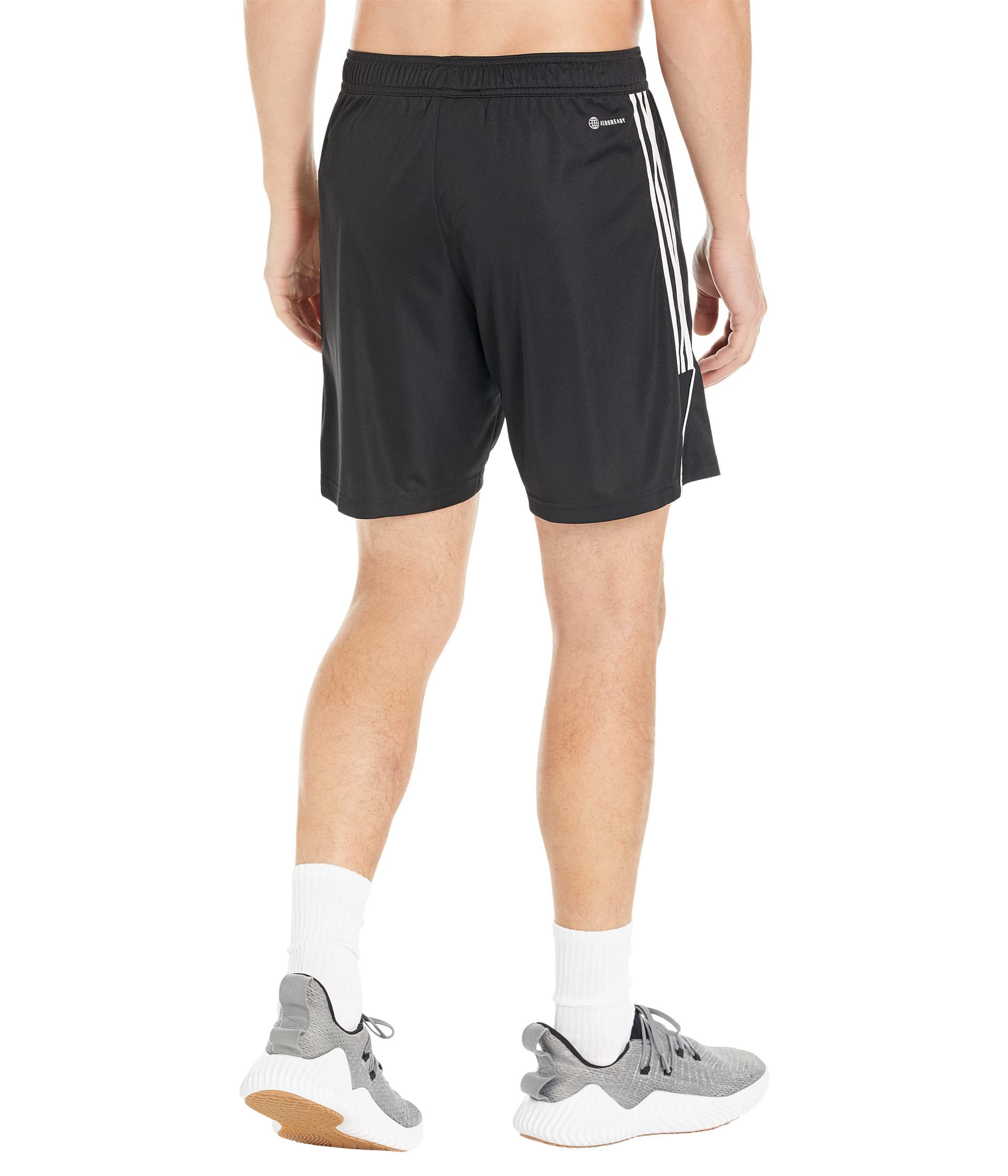 adidas Men's Tiro 23 Shorts, Black/White, Large