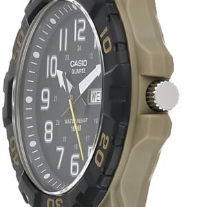 Casio Men's Military 3HD MRW-210H-5AVCF Quartz Watch, Tan