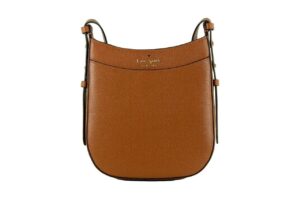 kate spade leila pebbled leather crossbody purse (warm ginger)