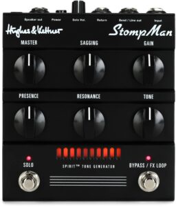 hughes & kettner stompman guitar 50-watt amplifier pedal